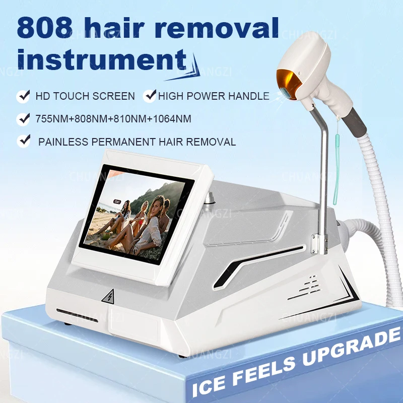 Professional-3-waves-IPL-Diode-Ice-Titanium-Laser-Body-Hair-Removal ...
