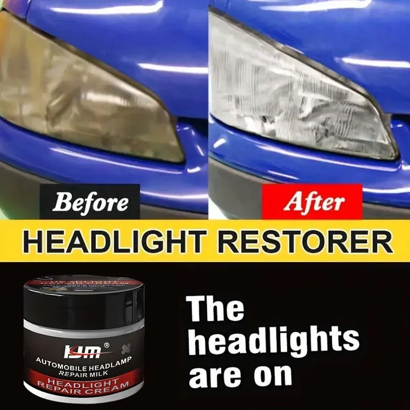 Automotive-headlight-Recovery-cream-Universal-headlight-repair-polish ...