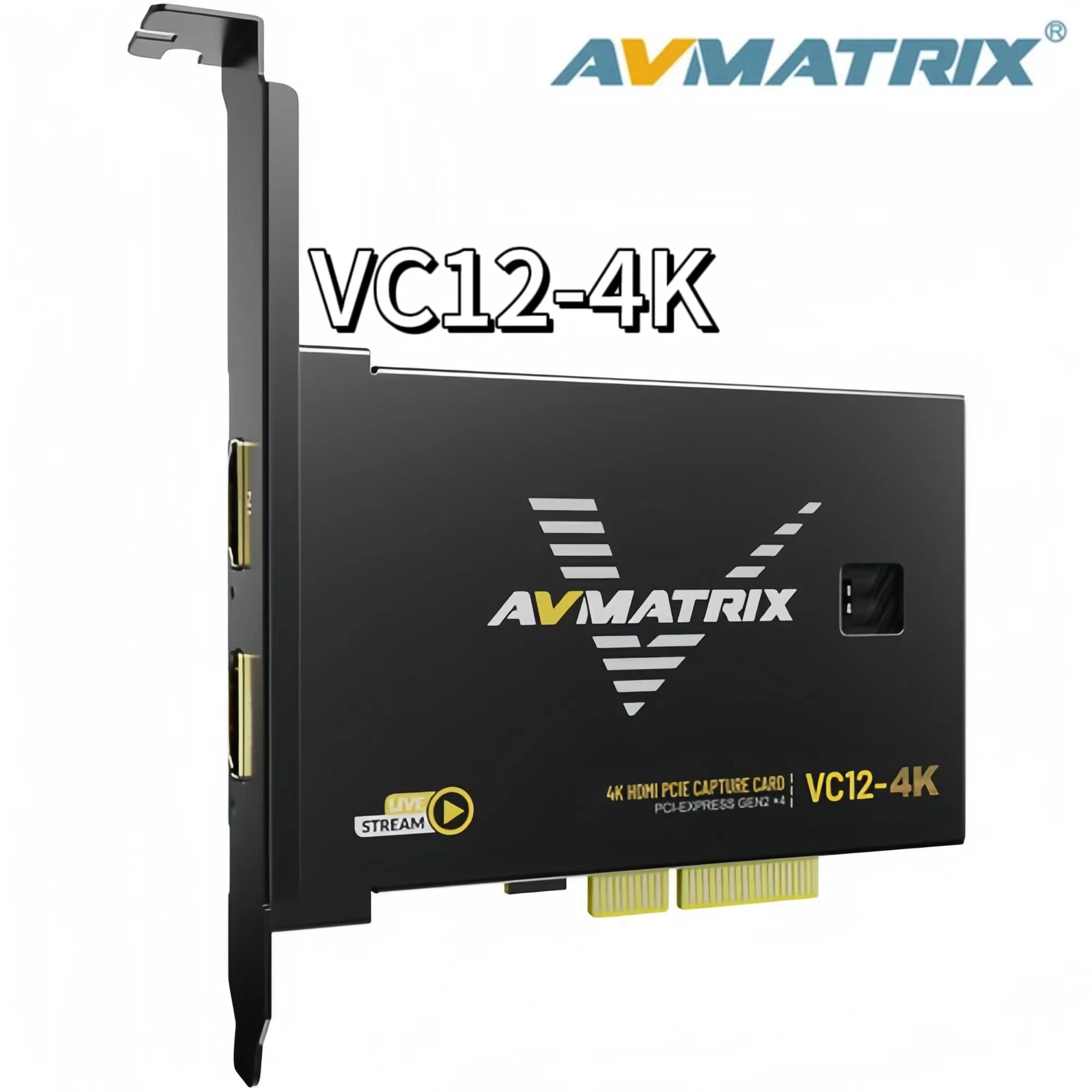 Avmatrix-VC12-4K-Pcie-Game-Capture-Card-4K-Voor-Livestream-En-Opnemen ...
