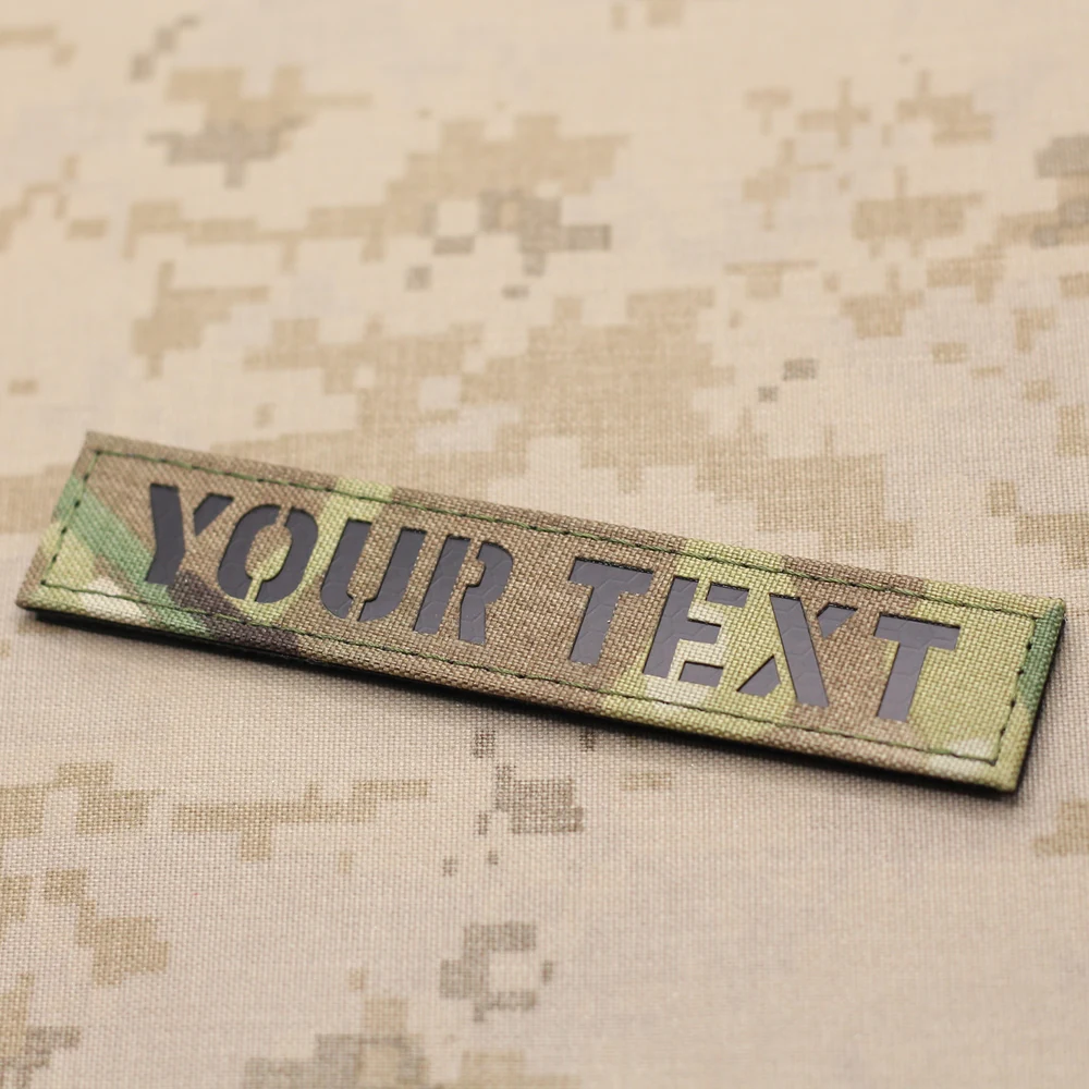 1x5inch Your Own Text Your Name Custom Callsign Patches customized IR ...