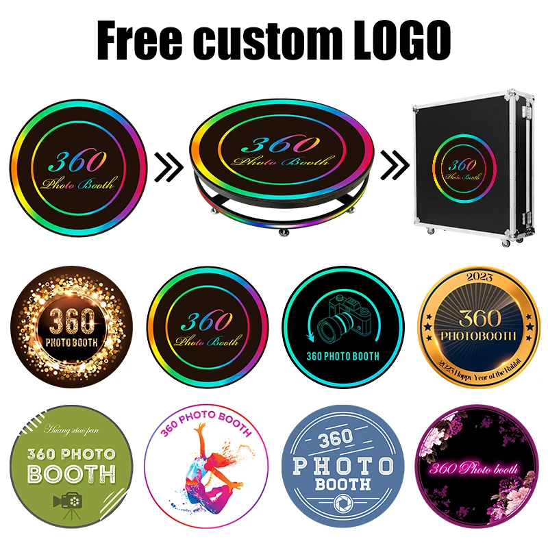 Wedding Photo Booth Logo Design