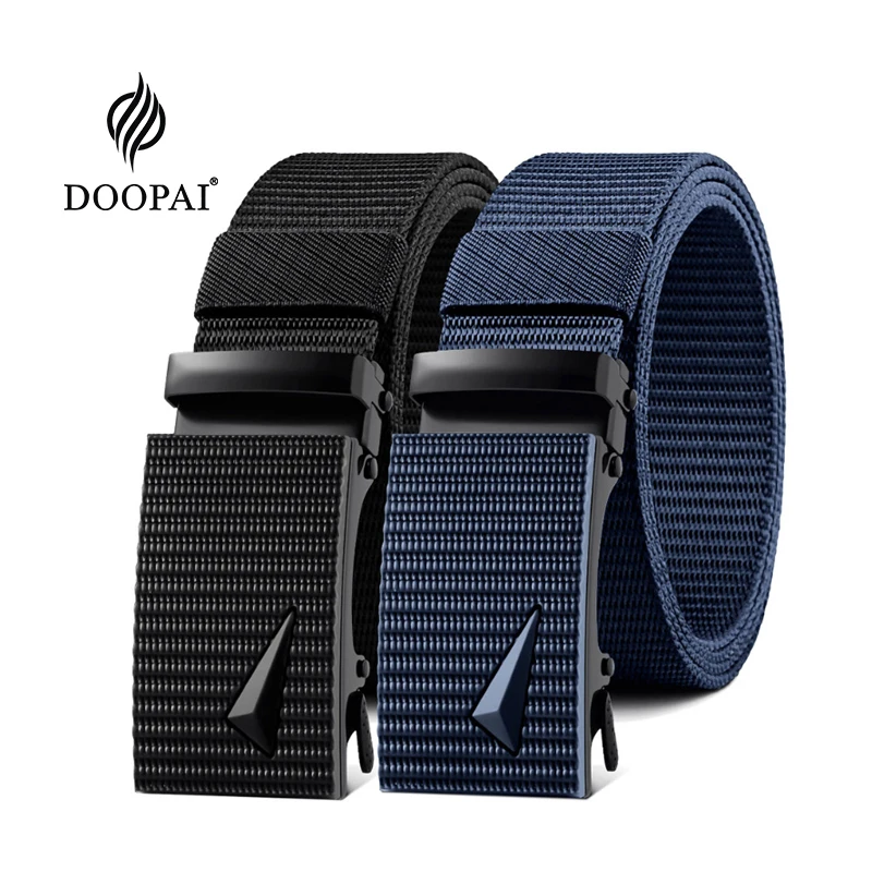DOOPAI Men Belt Nylon Breathable Belts For Men Cowboy Designer Belt ...