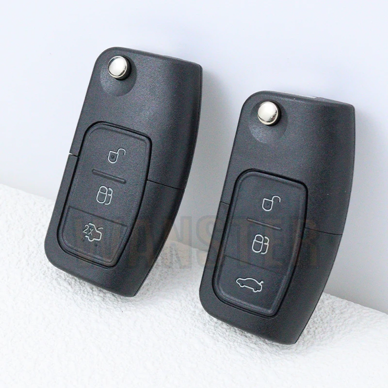 Car Key Fob Case Cover Shell Housing for Ford Focus 2 3 Mondeo Fiesta ...