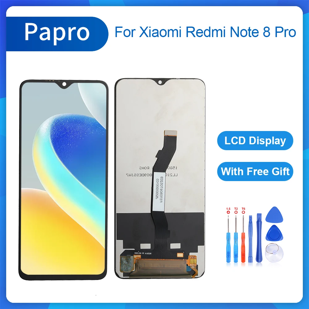 Lcd For Xiaomi Redmi Note 8 Pro Tft Touch Display Screen Digitizer Assembly Replacement Parts ...