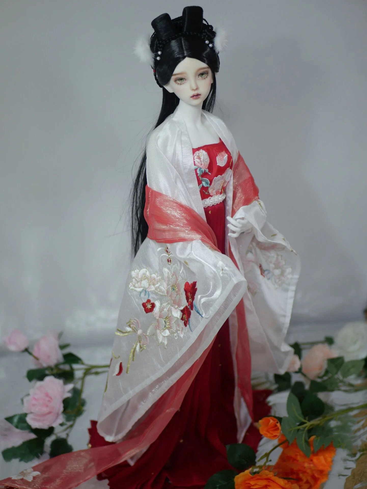 1-4-1-3-Scale-BJD-Ancient-Costume-Fairy-Dress-Doll-Clothes-Accessories ...