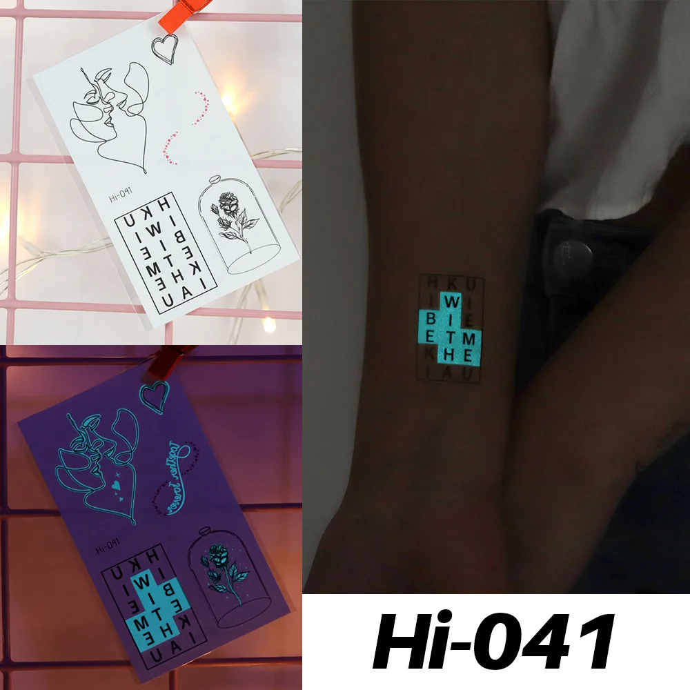 Electric Water Tattoos Waterproof Temporary Tattoo Sticker Mechanical