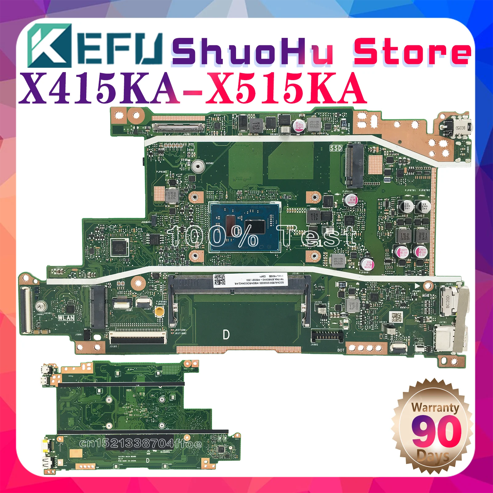 X415KA X515KA Motherboard For ASUS X415K X515K F415KA F515KA F415K ...