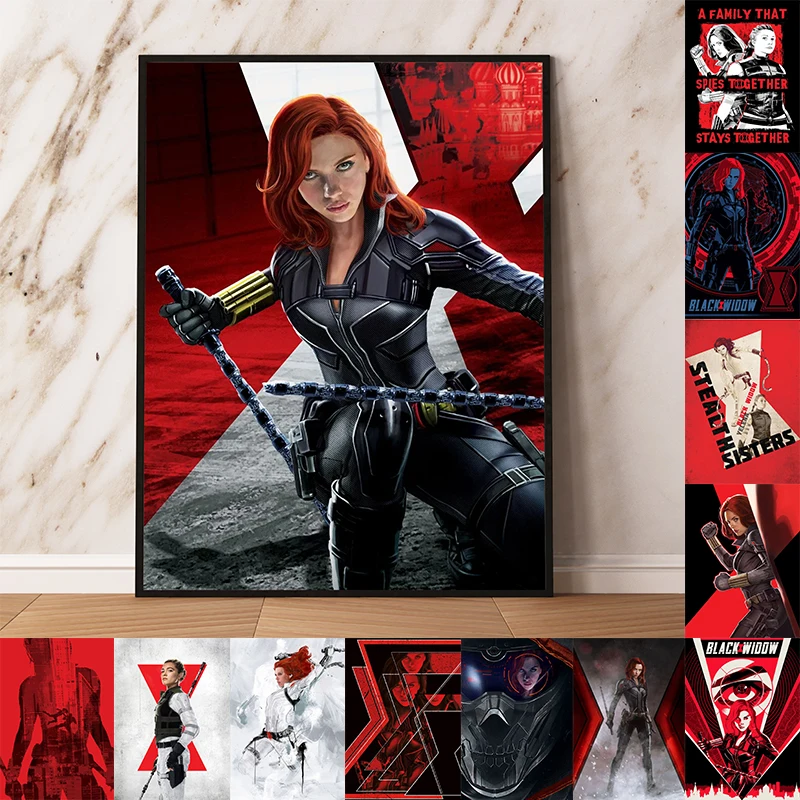 Black Widow Avengers Poster