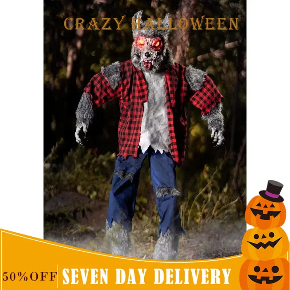Halloween-Werewolf-Decoration-Horror-Animation-Classic-Werewolf ...