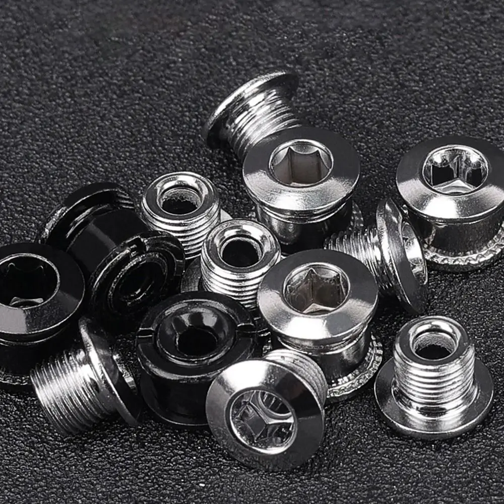 4-pcs-MTB-Bicycle-Chainwheel-Screws-Single-Double-Three-Disc-Screw ...