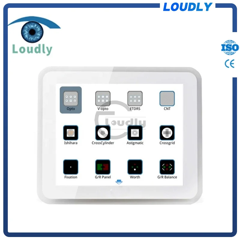 100% New Optical Clinic Optometry Vision Chart LCD Chart Monitor LCP ...