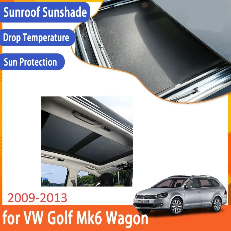 Sunroof Sunshade for Volkswagen VW Golf 6 wagon 2009-2013 Auto ...