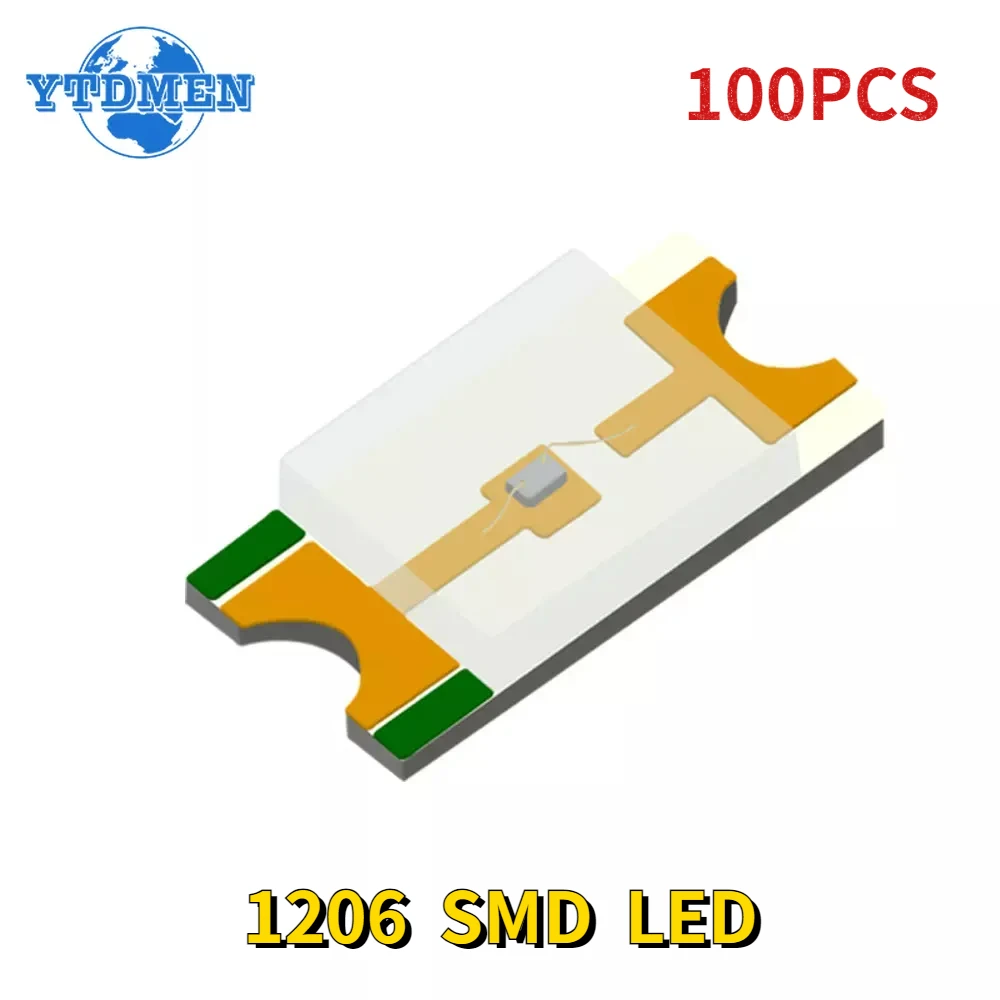 1206-SMD-LED-Diode-Super-Bright-Light-Emitting-Diodes-Mini-Surface-Mount-Chip-DIY-Electronics ...