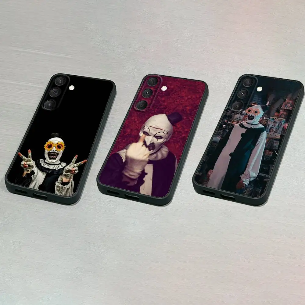 T-Terrifier Art the Clown Phone Case For Samsung S25,S24,S23,S22,S21 ...