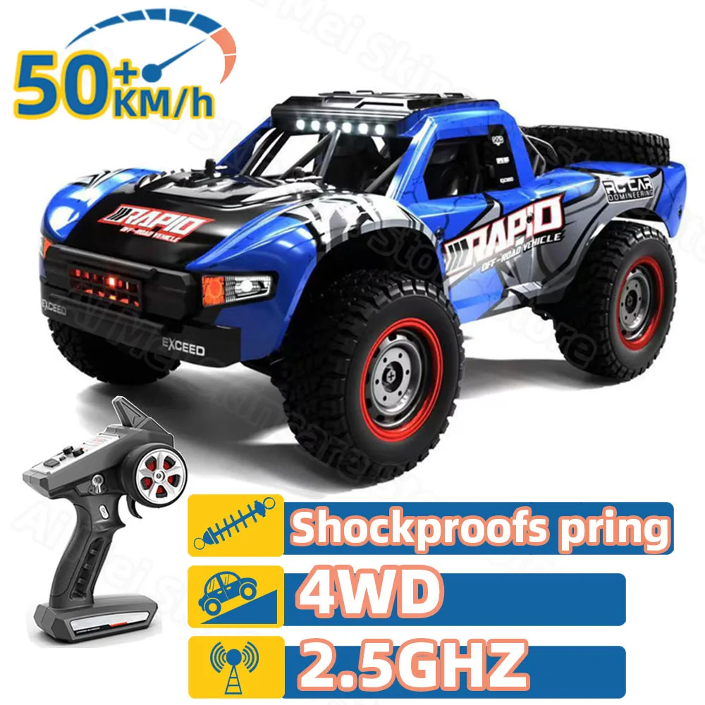 50KM-H-4WD-RC-Car-With-Led-Racing-Car-Brushless-Motor-Electric-High ...
