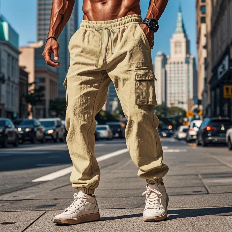 Autumn-Casual-Sport-Training-Cotton-Pants-For-Men-Tracksuit-Pants ...