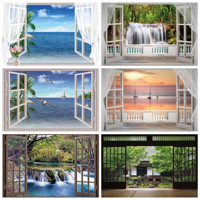 Summer Window Decorations