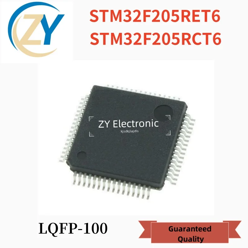 100-Original-STM32F205RET6-32bit-MCU-STM32F205RCT6-CortexM3-STM32F205-512kB-STM32F-LQFP-64-New ...