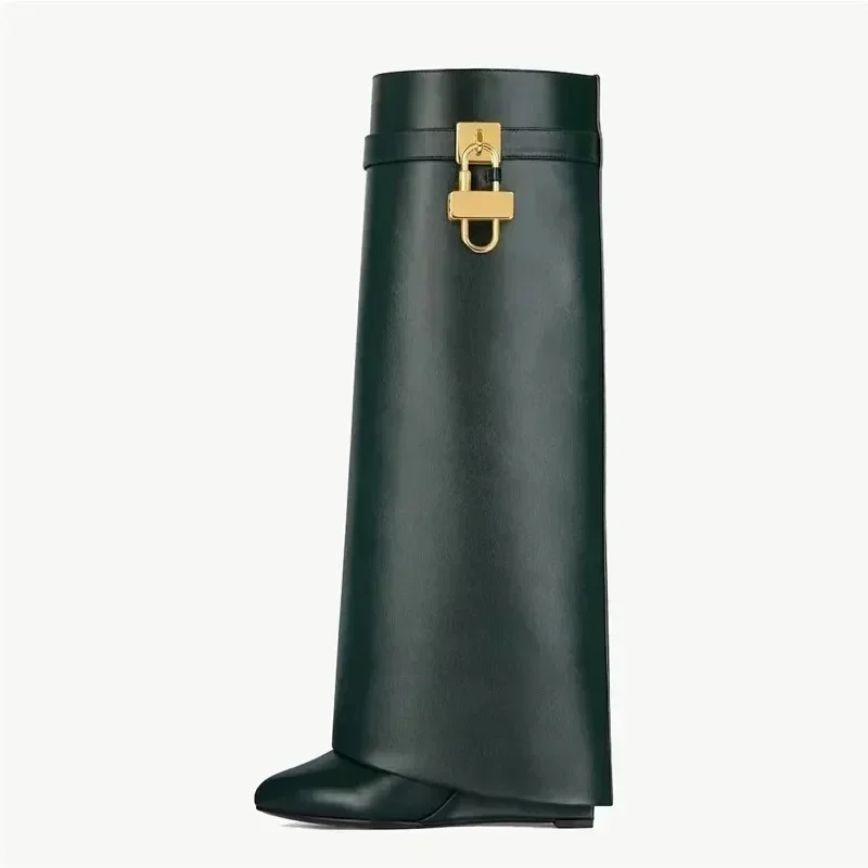 European-and-American-Metal-Lock-Fasteners-for-High-Tube-Skirts-Boot ...