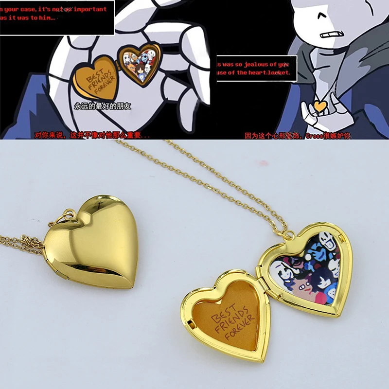 Anime Undertale XTALE Cross Sans Cosplay Yellow Heart family photo ...
