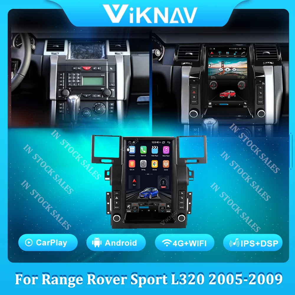 128GB-Car-Radio-For-Range-Rover-Sport-L320-2005-2009-Android-11 ...