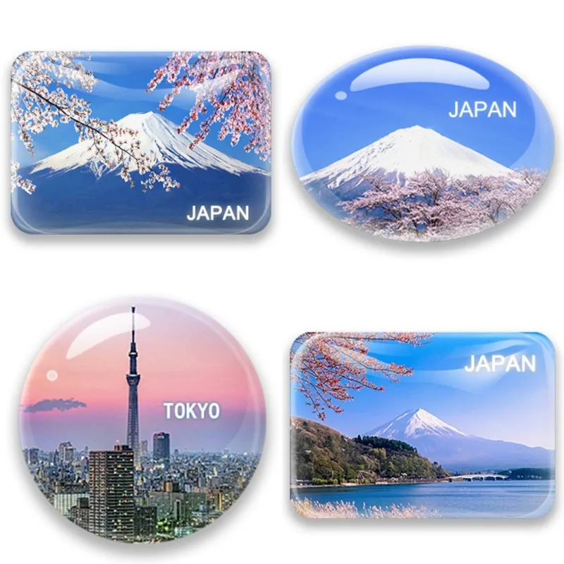 Artificial-Crystal-Japan-Fridge-Magnets-Hokkaido-Travelling-Souvenirs ...