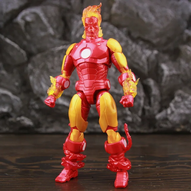Iron Ghost Rider Custom Marvel Legends Earth 295 Iron Ghost 6" Action