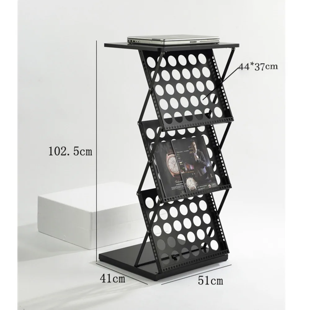 Metal-Folding-Data-Frame-Portable-File-Catalog-Exhibition-Poster-Book ...