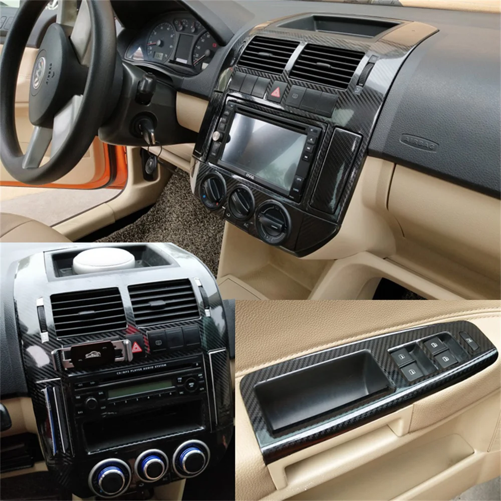 For Volkswagen Polo 2002-2010 Interior Central Control Panel Door ...