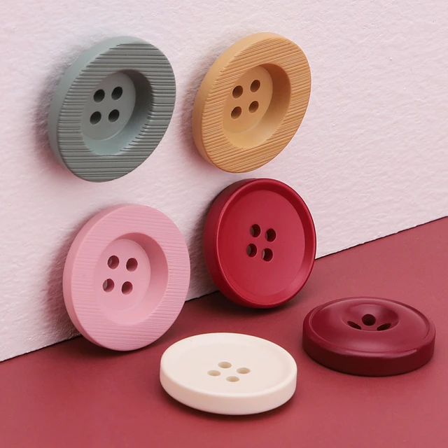 Red Sewing Button