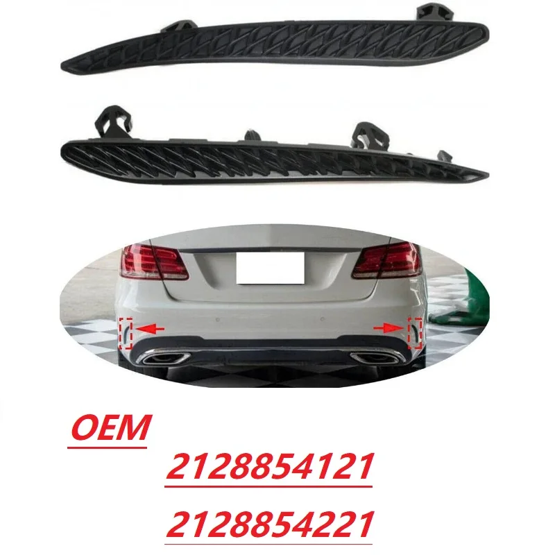 Rear-bumper-grille-decorative-strip-For-Mercedes-Benz-E-Class-W212 ...