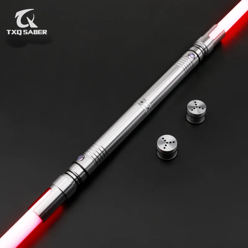 TXQSABER Bastila-shan Smooth Swing Lightsaber Double-edged Neopixel ...