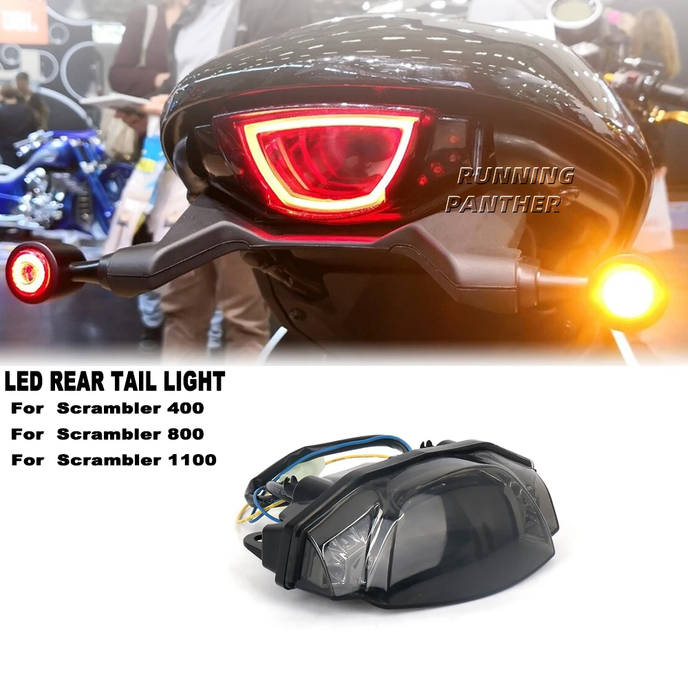 New-Motorcycle-Accessories-Turn-Signals-Rear-LED-Brake-Tail-Light-For ...