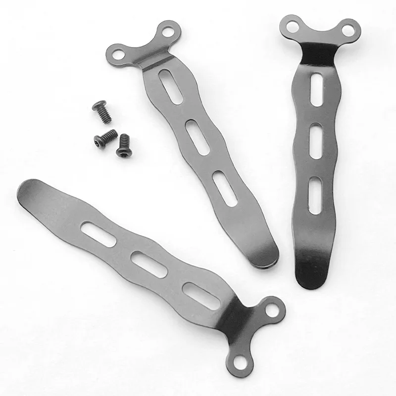 Back-Clip-Pocket-Holder-Knife-Clip-Accessories-Stainless-Steel-Tool-DIY ...