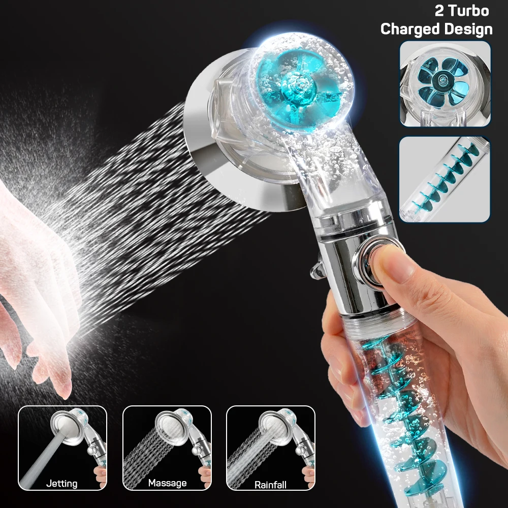Turbo Shower Head Bathroom | Turbo Pressure Shower Head | Showerhead ...