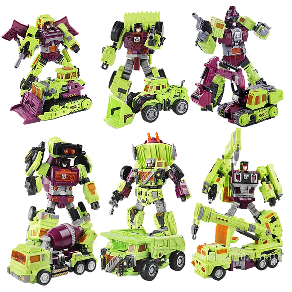 NBK Transformation Devastator G1 GT combinadores 6 en 1 juguete ...