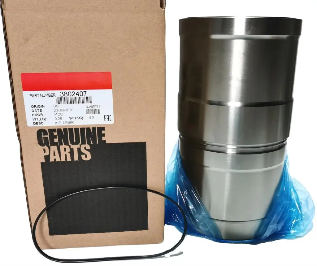 6C8.3 6CT 6CTA GTA8.3 ISC QSC engine parts cylinder liner kit 3802407