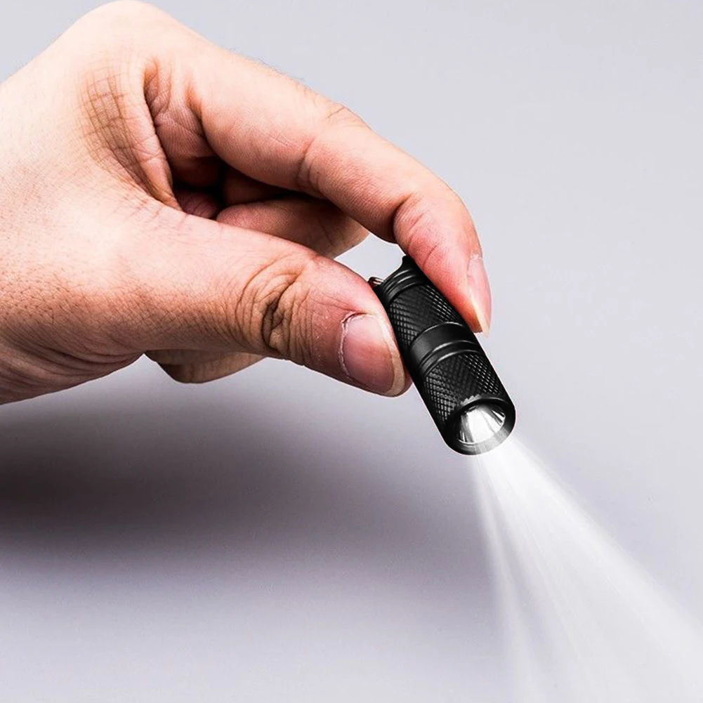 XPG LED Aluminum Alloy Pocket Torch Keychain USB Rechargeable Portable ...