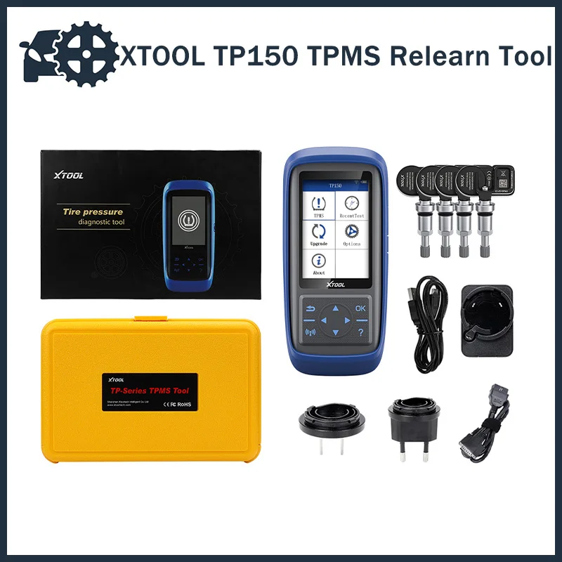 XTOOL-TP150-TPMS-Relearn-Tool-with-Sensors-Activate-Relearn-All-Sensors-Program-Sensors-Reset ...