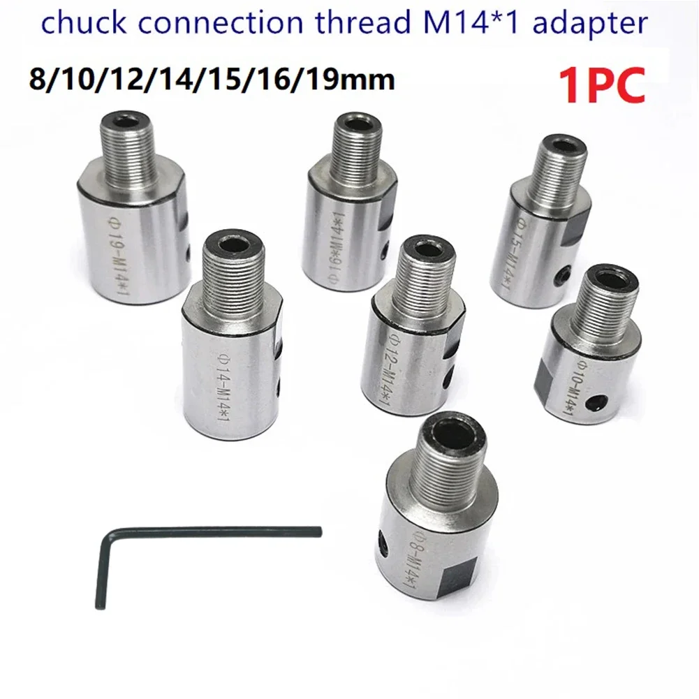 8-19mm-Mini-Chuck-M14-Adapter-Connecting-Rod-Connector-Bushing-Tool ...