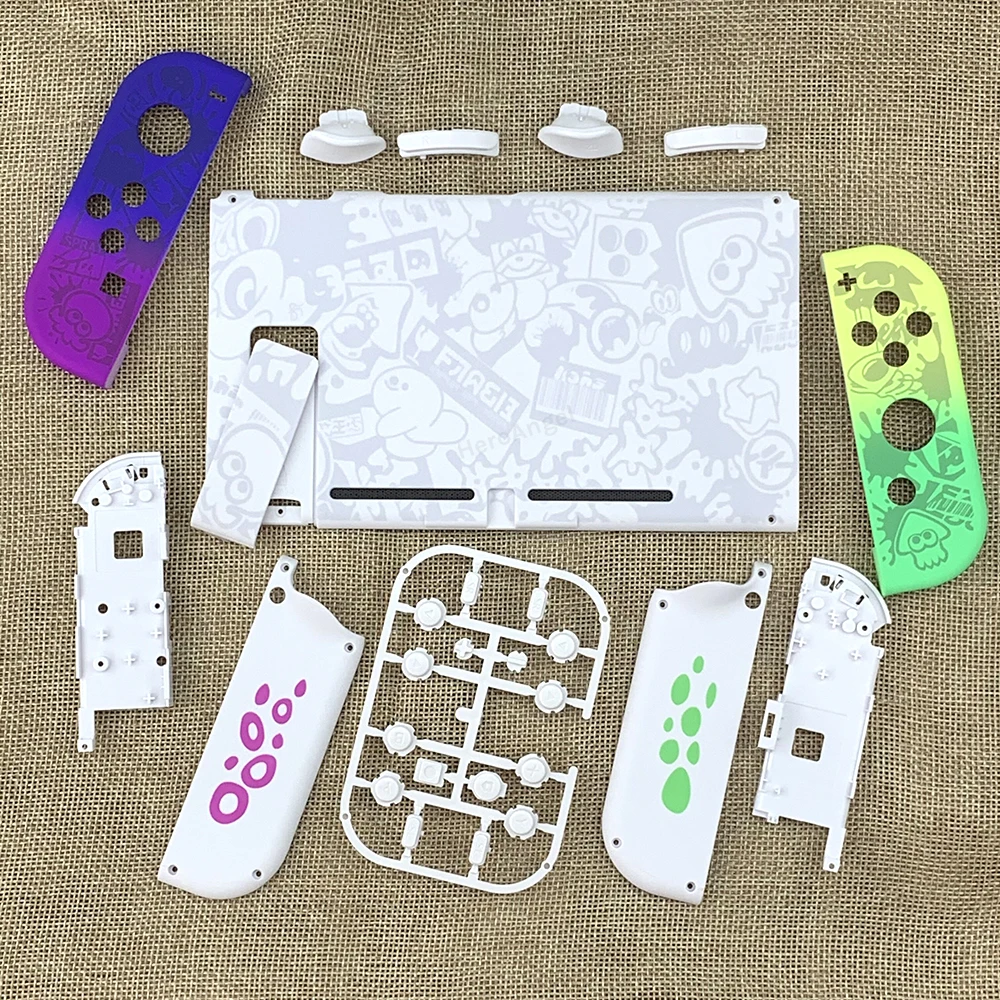 For-Nintend-Switch-DIY-Replacement-Shell-Back-Plate-Case-Handheld ...