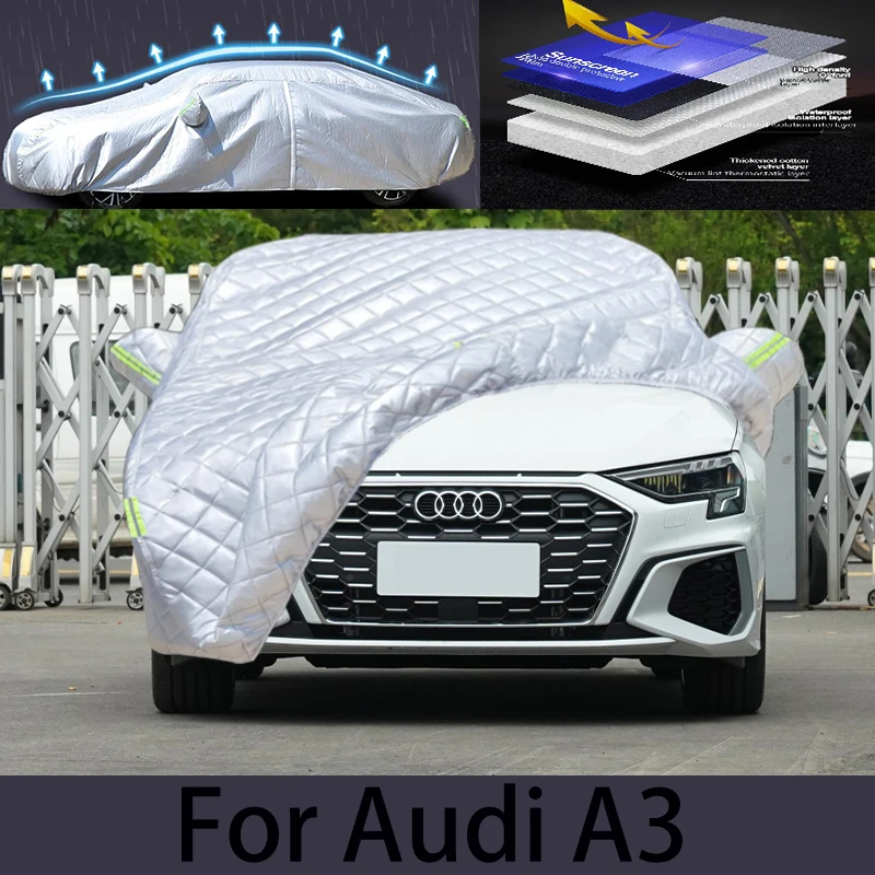 For Audi A3 Car hail protection cover Auto rain protection scratch ...