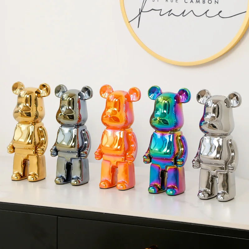 Bearbrick-figura-de-cer-mica-de-oso-violento-Piggy-Bank-Bearbrick ...