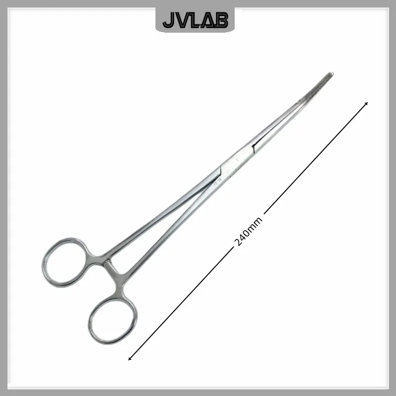 Curved Surgical Forceps