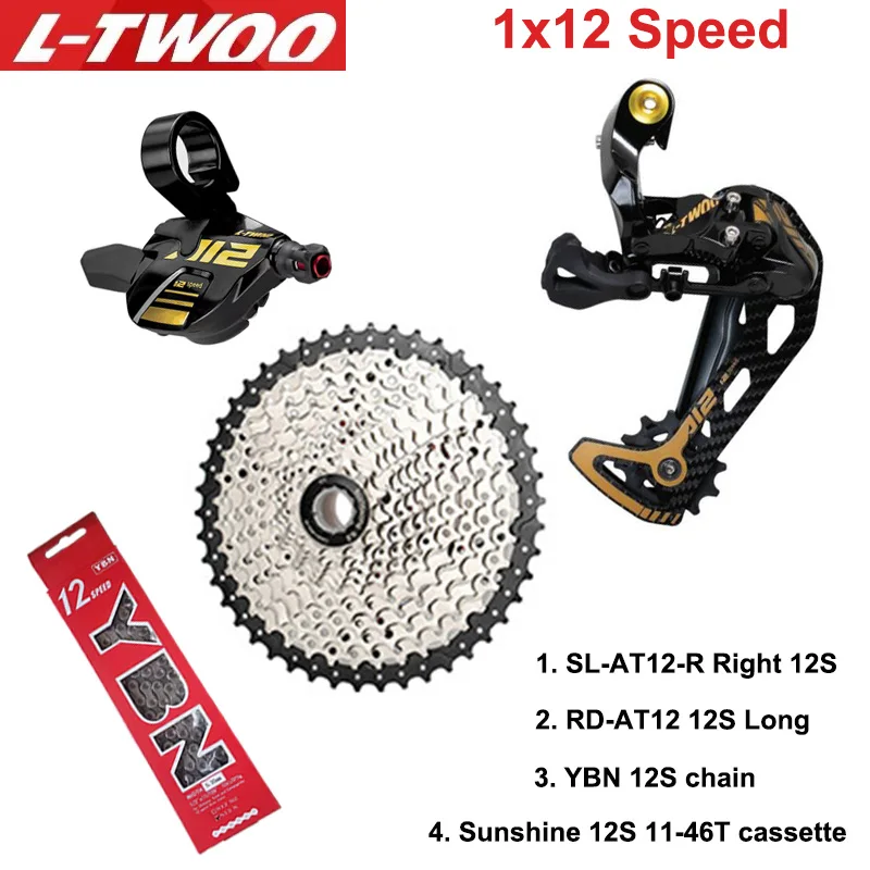 Ltwoo em ax 1x12 velocidade desviadores groupset 12 velocidade direita ...