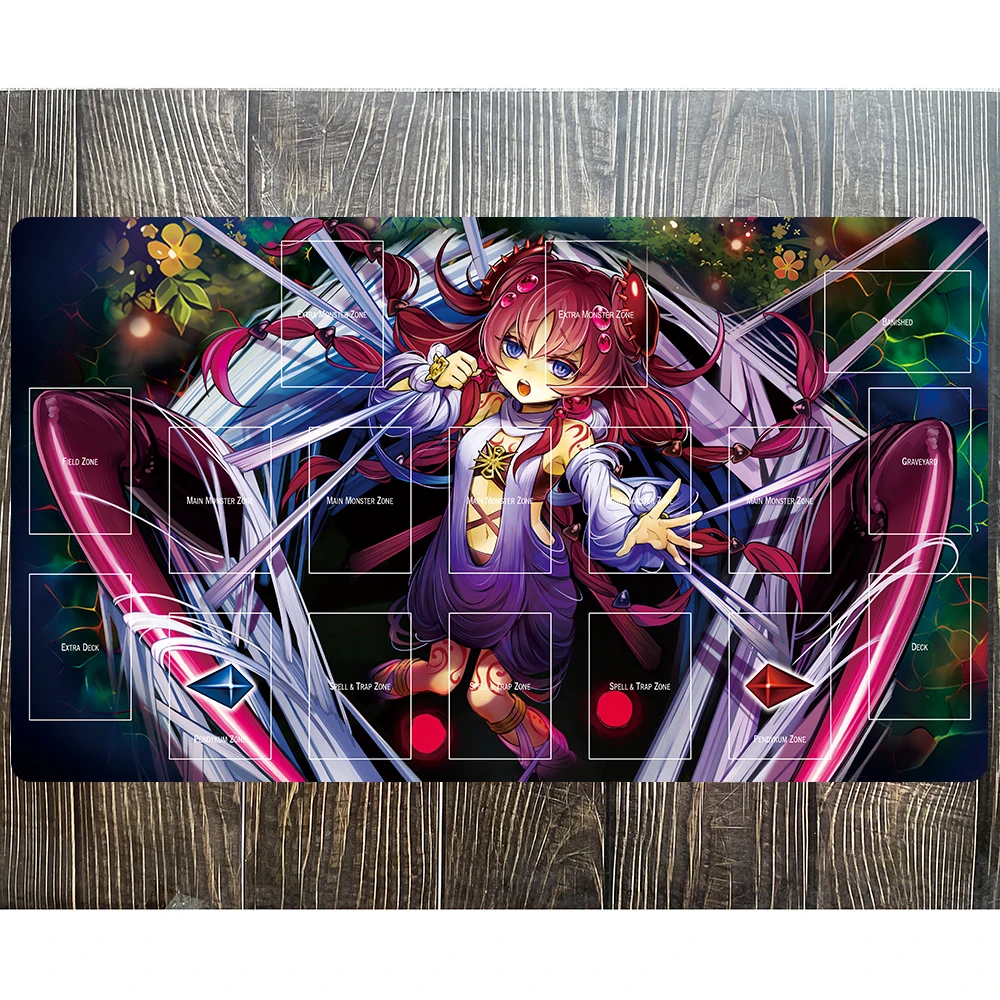 Yu-Gi-Oh-Trading-Card-Game-Pad-Traptrix-Rafflesia-Playmat-Tapete-YGO ...