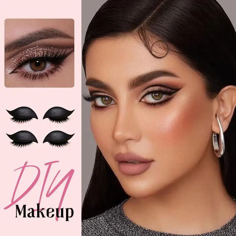 3Pair Lazy Eye Shadow Eyelash Patch Comfortable And Fit Design ...