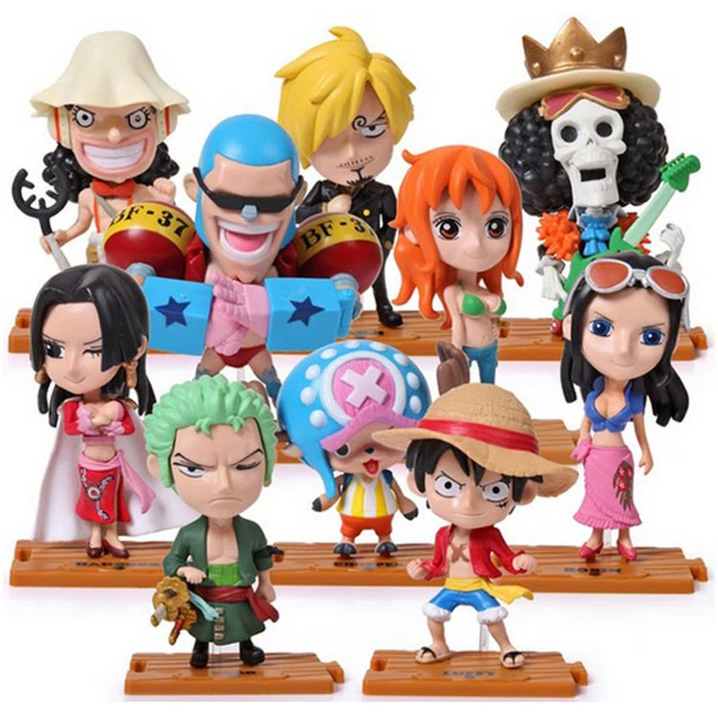 Bandai-One-Piece-Figures-Luffy-Sauron-Nami-Action-Figure-PVC-Model ...