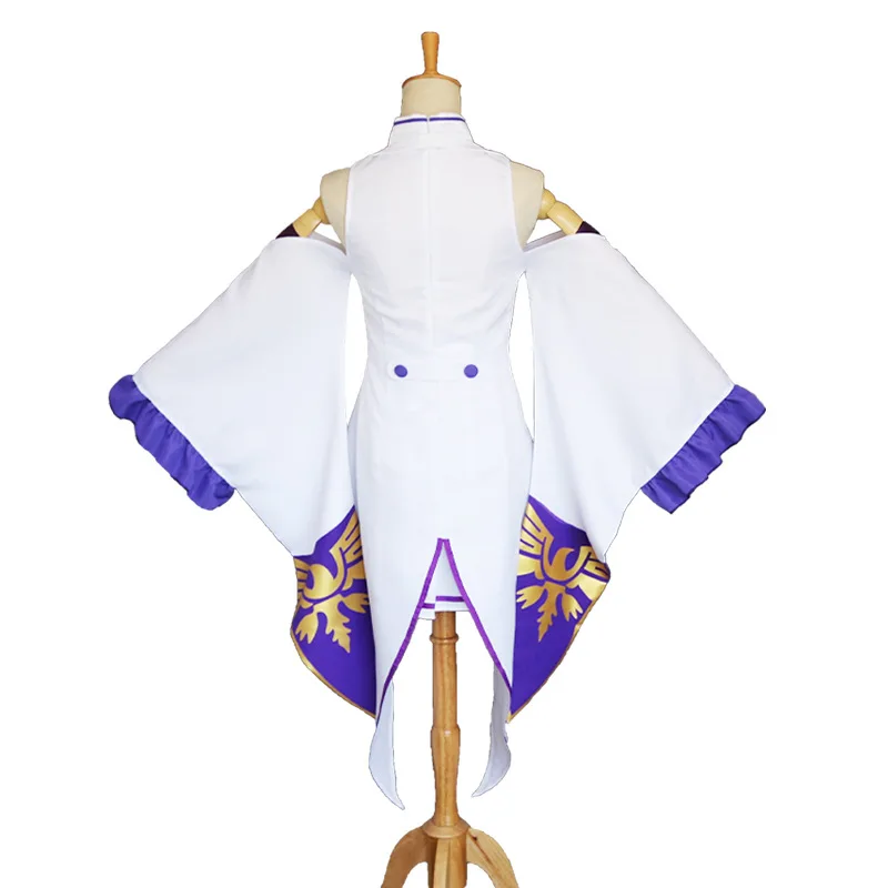 Re Zero Kara Hajimeru Isekai Seikatsu Emilia Cosplay Kostum Women's ...
