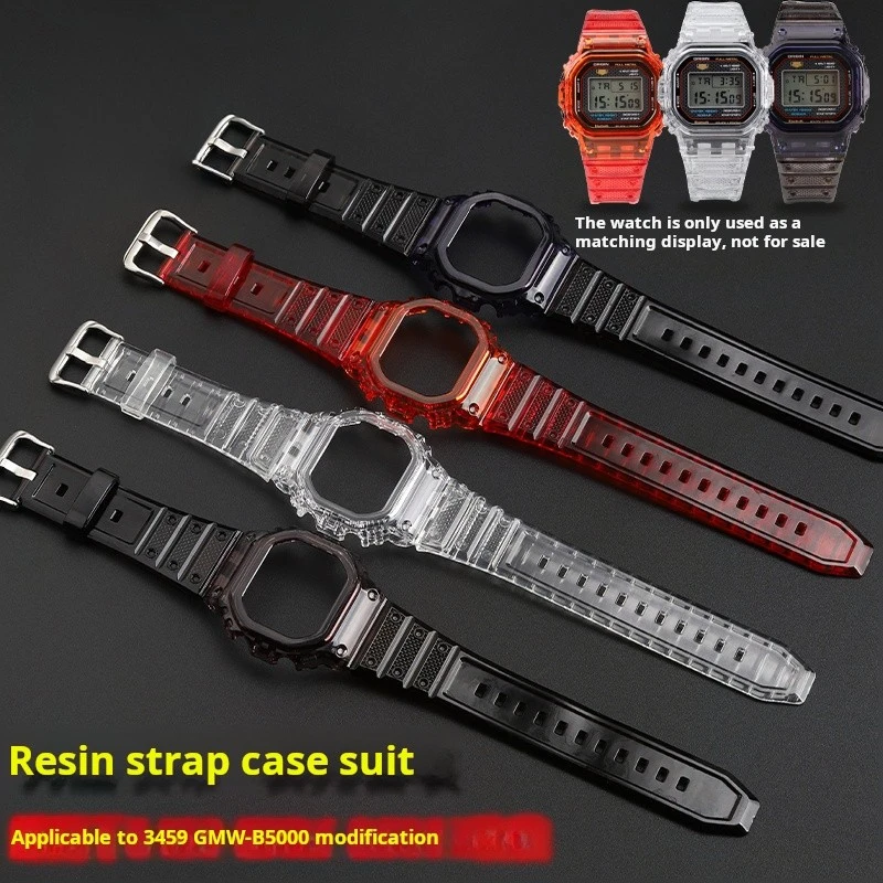 New-Rubber-watchband-Bezel-Set-accessories-For-Casio-G-Shock-GMW-B5000 ...